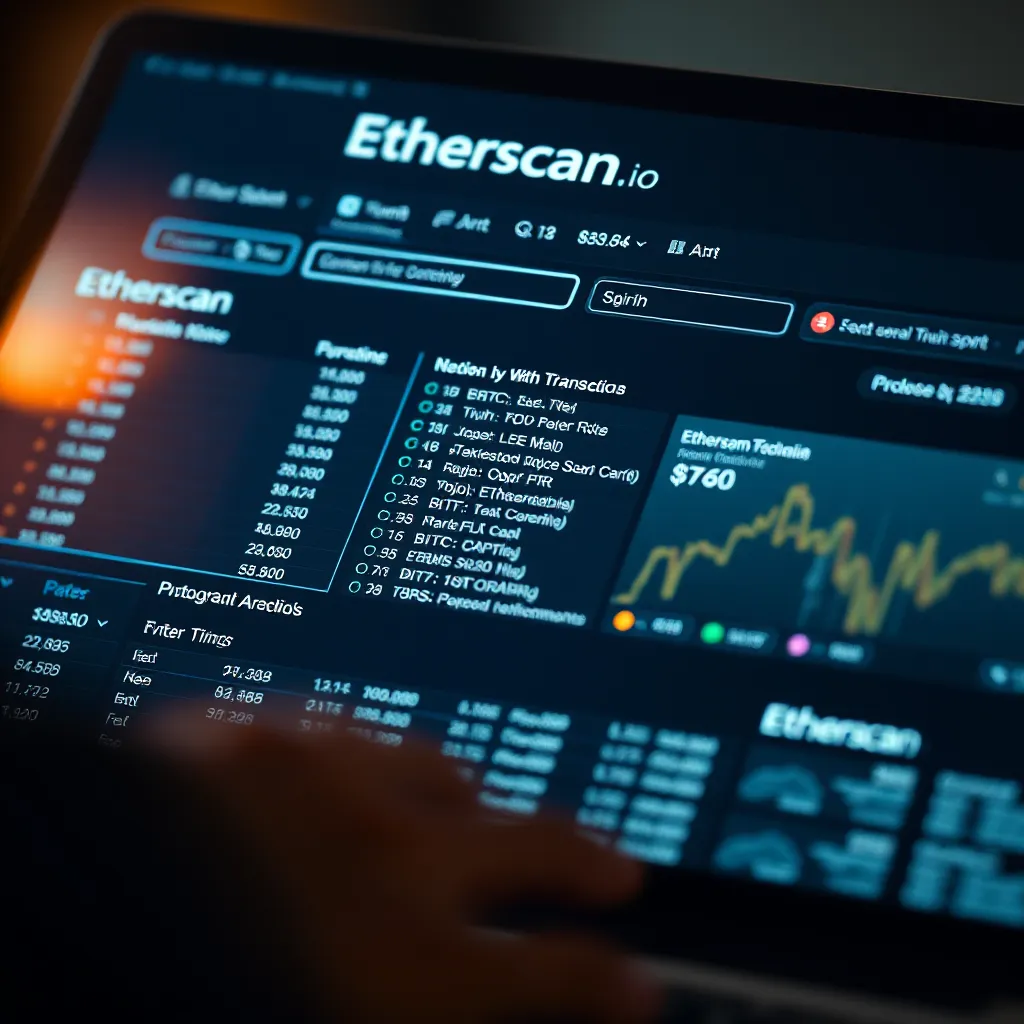 Etherscan.io: 블록체인 탐색의 중심